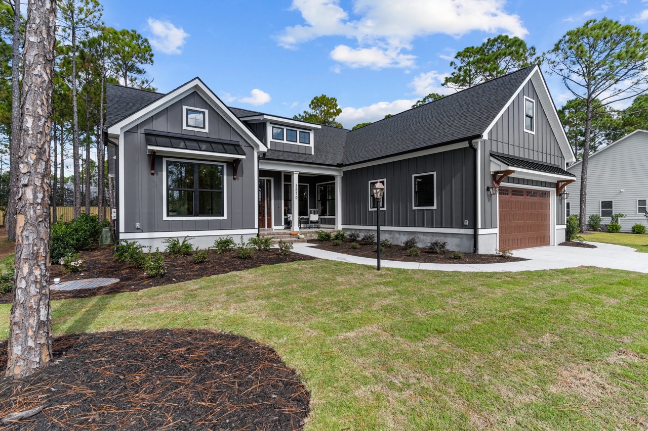 Turtle Cove Custom Built Home Plan in Brunswick County, NC